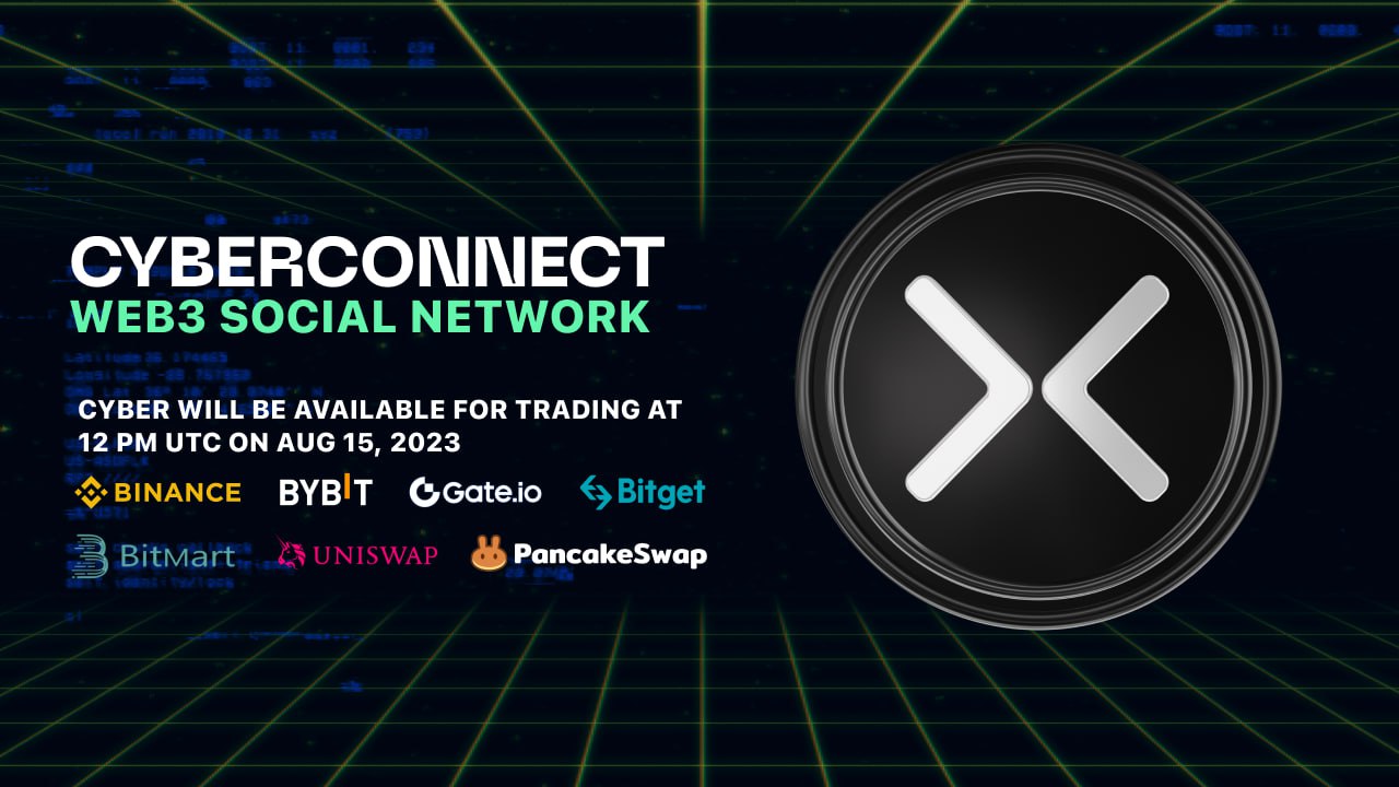 CyberConnect kondigt tokenlancering aan voor 15 augustus - Coinmarketcap.nl